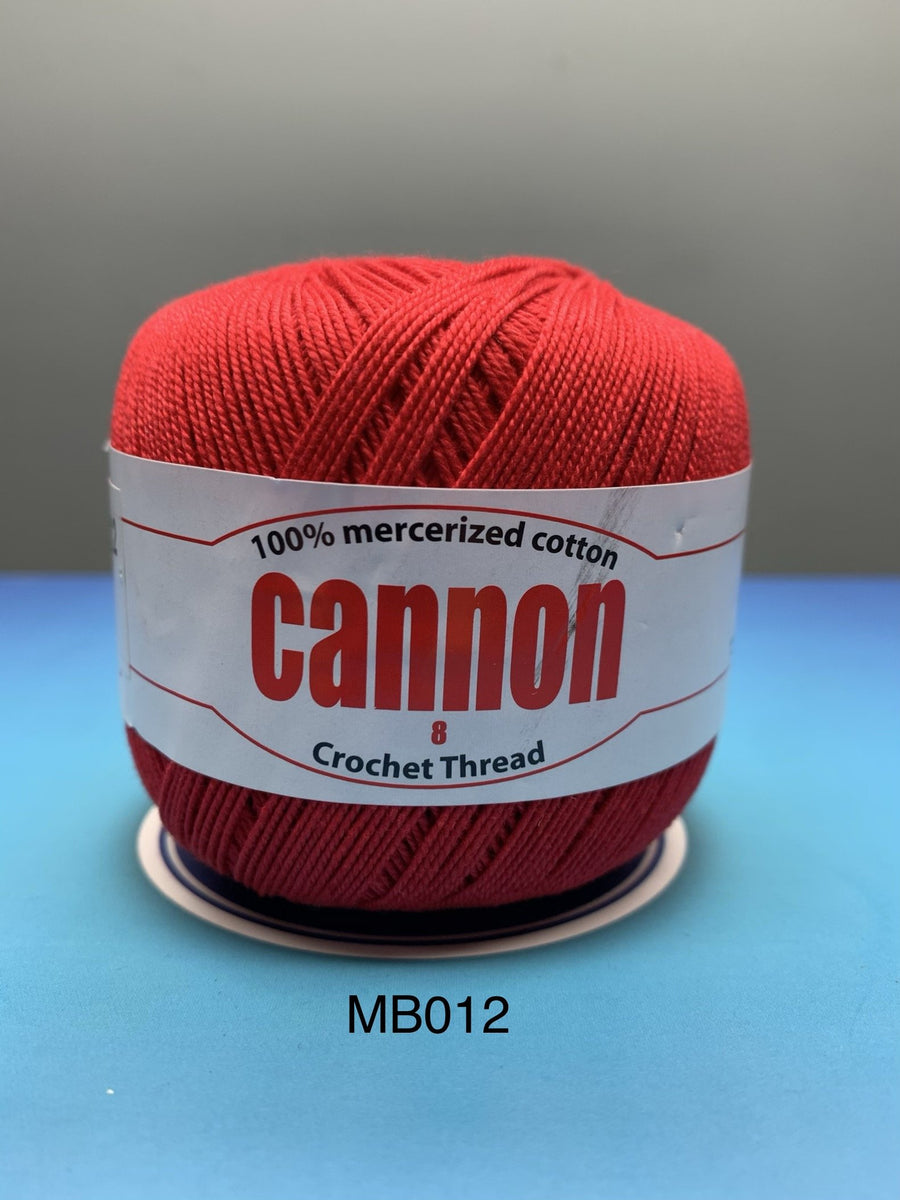 Cannon Mercerized (MB851 to MB860) Cotton Crochet Thread (Single Ball ...